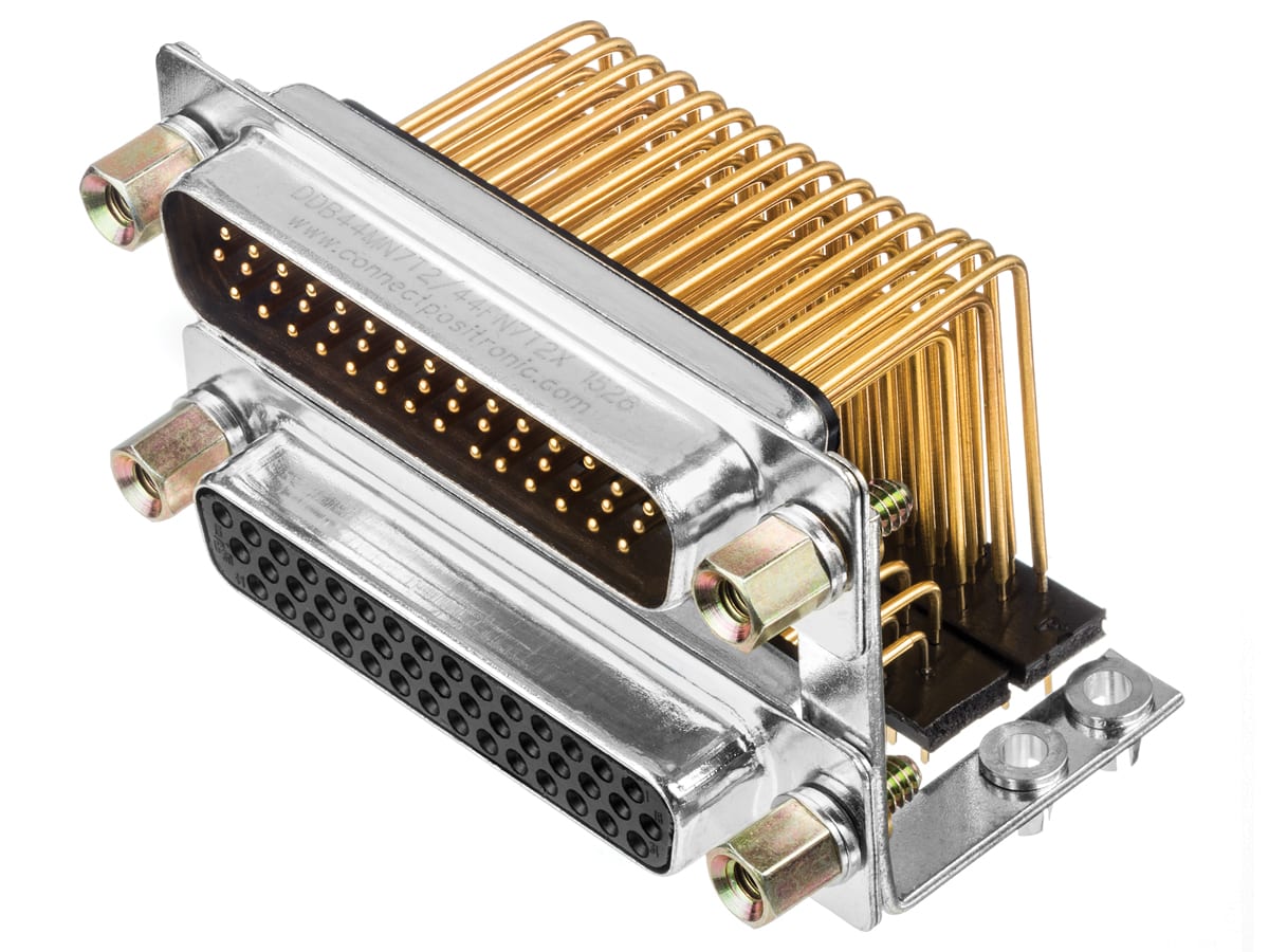 D-sub双端口系列 - Positronic The Science of Certainty