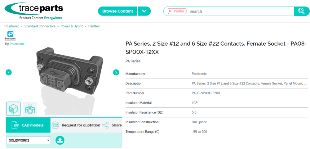 Positronic Publishes its Premium Power and Signal Connectors