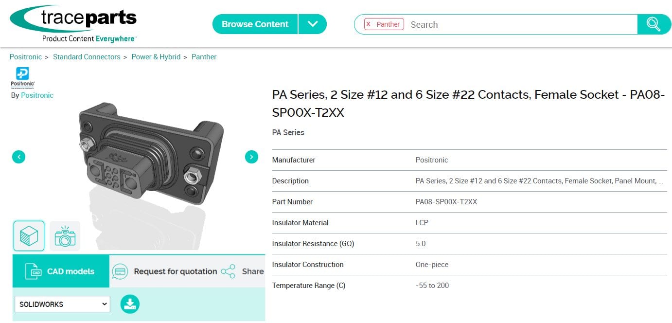 Positronic Publishes its Premium Power and Signal Connectors
