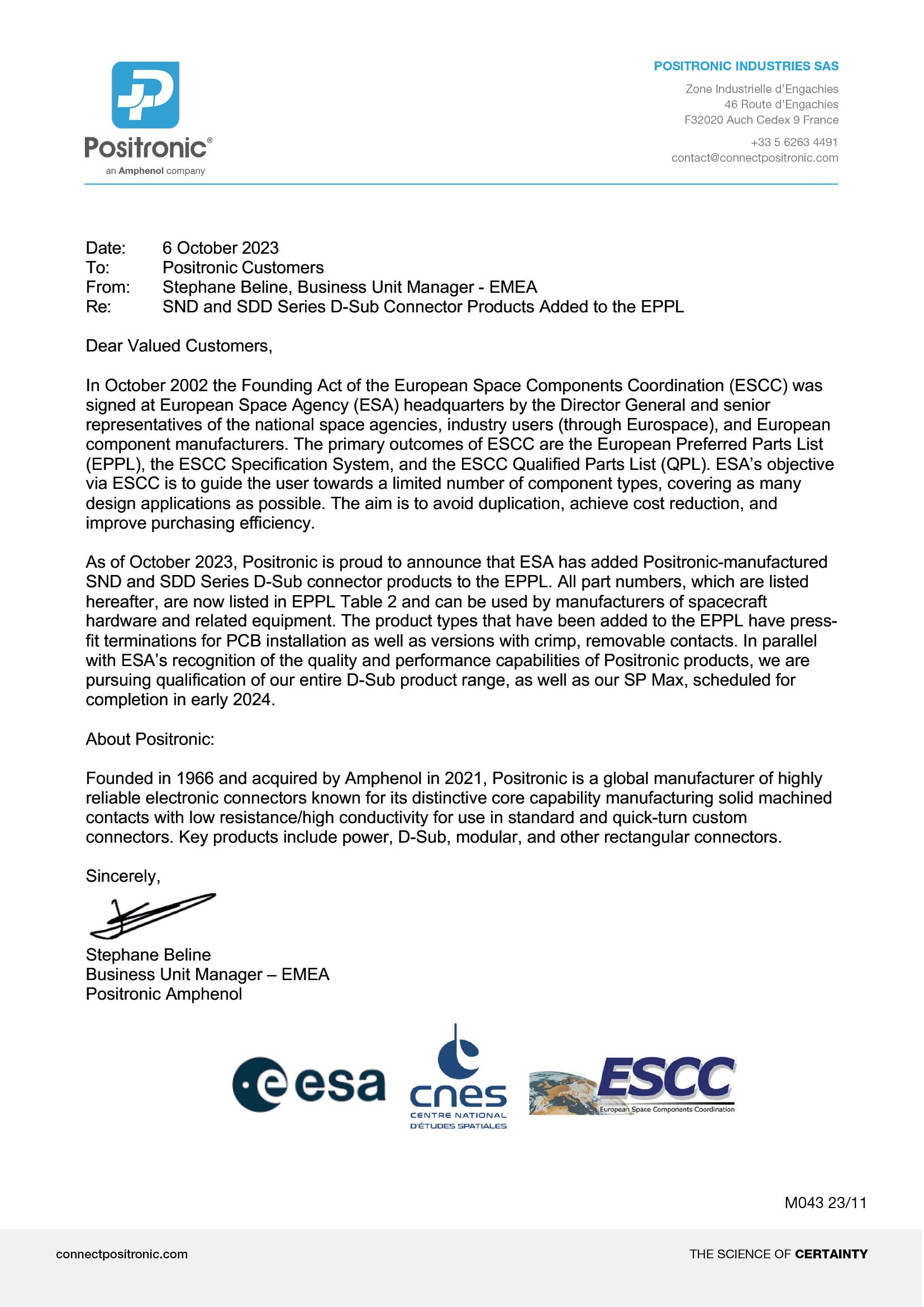 SND Series - Positronic The Science of Certainty